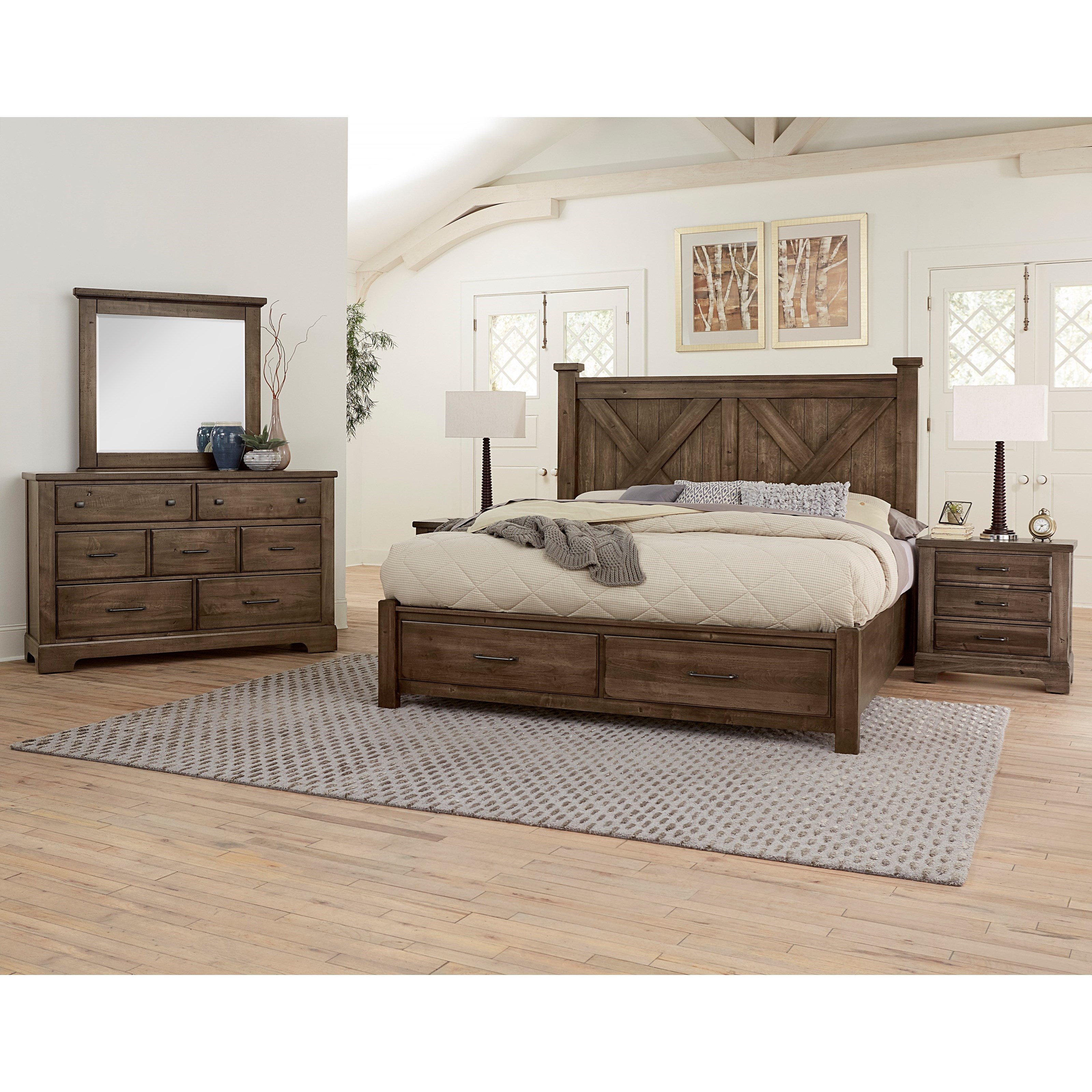 Artisan Post Cool Rustic 170 446x1 170 002x1 170 227x1 170 667 066B 502 666x1 King Bedroom Group Rooms and Rest Bedroom Group
